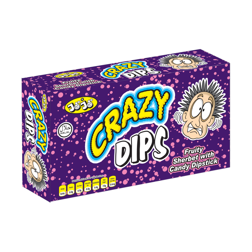 Crazy Dips Mix Flavors (12 Pieces) Box – JOJO