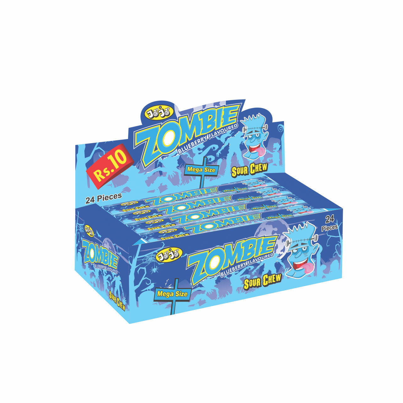 Zombie Chew Mega Size (24 pcs) – JOJO