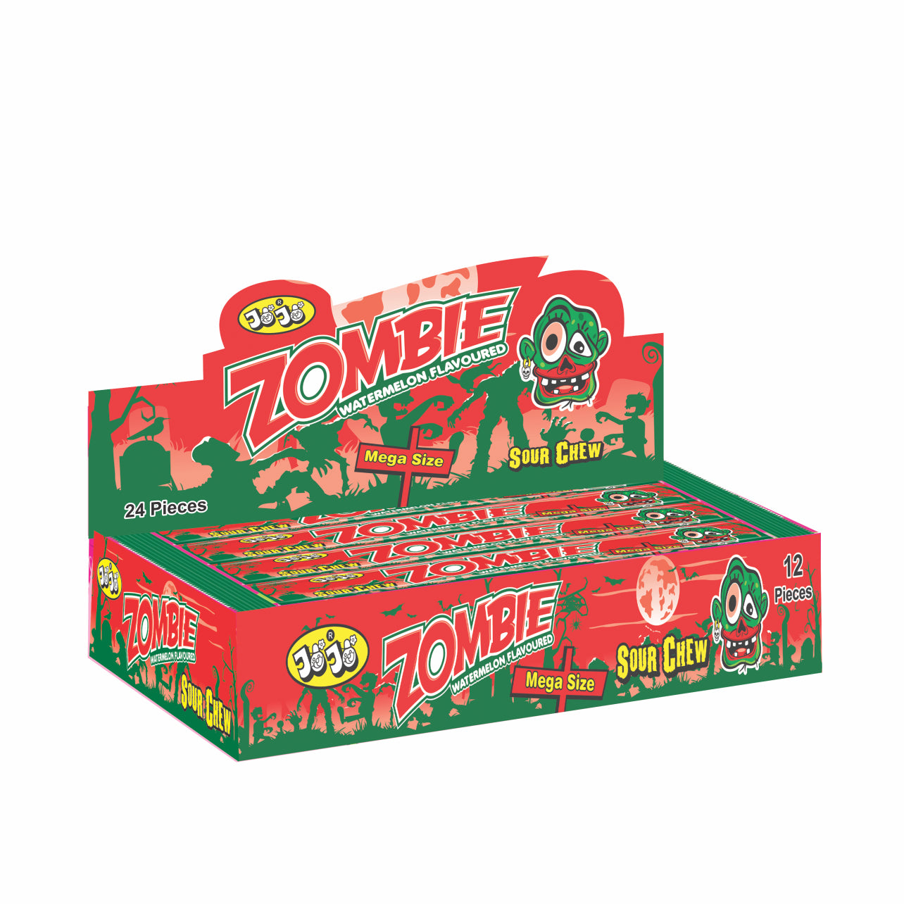 Zombie Chew Mega Size (24 pcs) – JOJO
